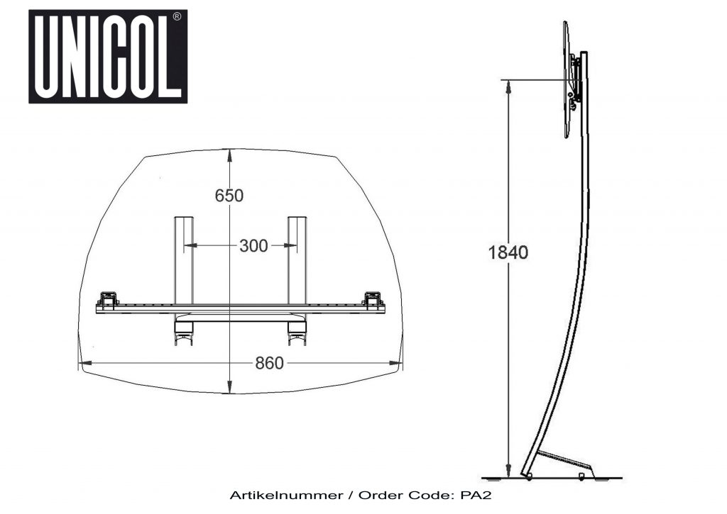 Parabella Stand Hire - Unicol Stand Hire - Screen Stand Hire